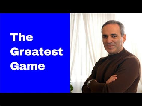 The Greatest Chess Game Ever Played