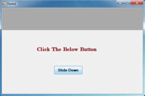 How To Create Sliding Panel In VB NET Codebun