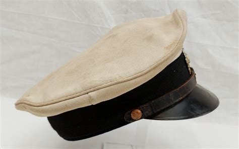 Ww2 German Kriegsmarine Officers Visor Cap By Albert Kempf Sally Antiques