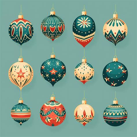 Premium Vector Christmas Ornaments