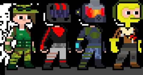 Download Fortnite Pixel Art Characters