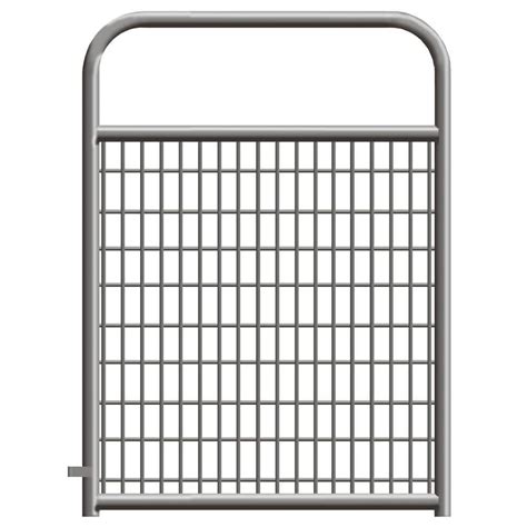 Ranch Master 16 Ft 1 58 In 50 In High Gray Powder Coat Wire Filled