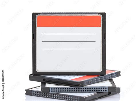 Compact Flash Memory Card Stock Photo Adobe Stock