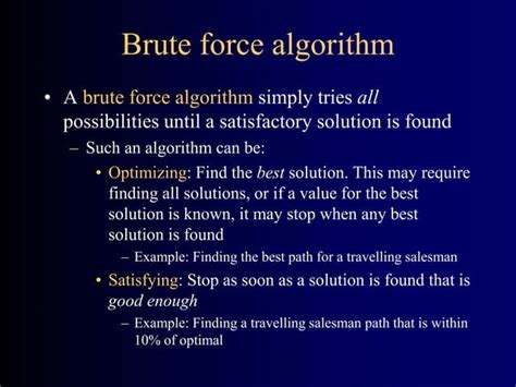 Algorithm Types Ppt