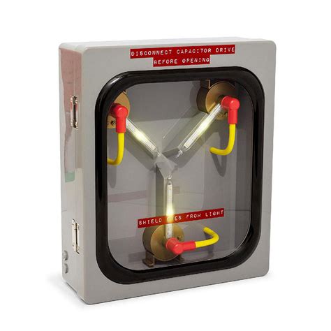 Back To The Future Life Size 1 1 Scale Flux Capacitor Replica 12 Inch Led Mood Light Oriental