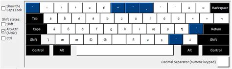 Windows Version Of The “english Intl With Altgr Dead Keys ” Keyboard