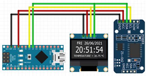 Arduino Jam Digital Dengan OLED Display Enda S Blog Share