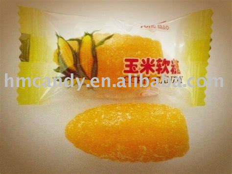 Corn Shape Soft Candychina Hongmao Price Supplier 21food