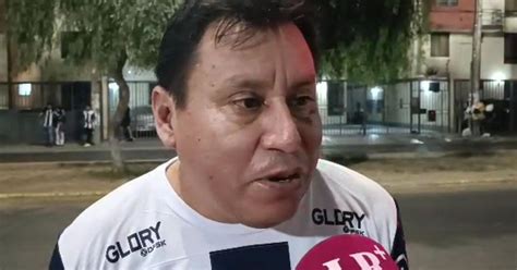 Alianza Lima Se Extrañó Al Chicho Salas Hinchas De Alianza Lima