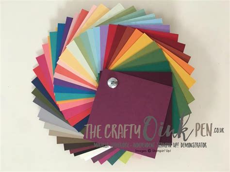 Stampin Up Colour Revamp 2018 The Crafty Oink Pen