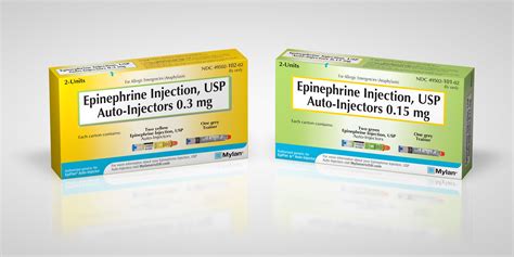 Mylan Launches The First Generic For Epipen® Epinephrine Injection Usp Auto Injector As An