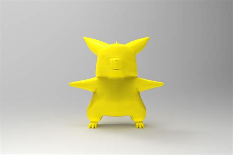 Pikachu Front And Side View 51 Koleksi Gambar