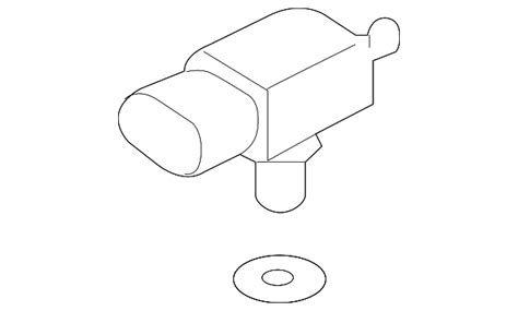 Evaporative Emissions System Pressure Sensor 37940 Sna A01 Oem Parts