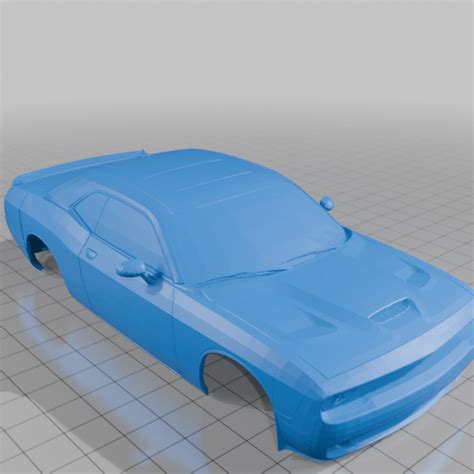 🚗 Mini Hellcat Drift Car・ Stl File For 3d Printing・cults