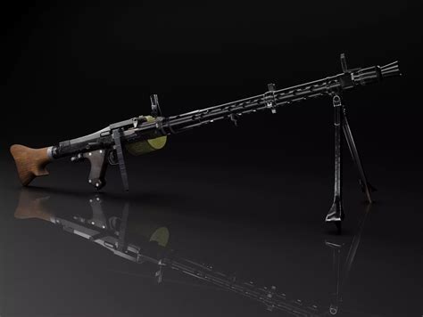 Mg 34 3d Model Cgtrader
