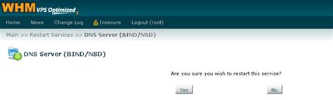 How To Restart A VPS Service Via The Command Line Control Panel