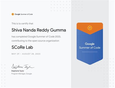 shiva nanda reddy on linkedin gsoc codingjourney learninganddevelopment teamwork