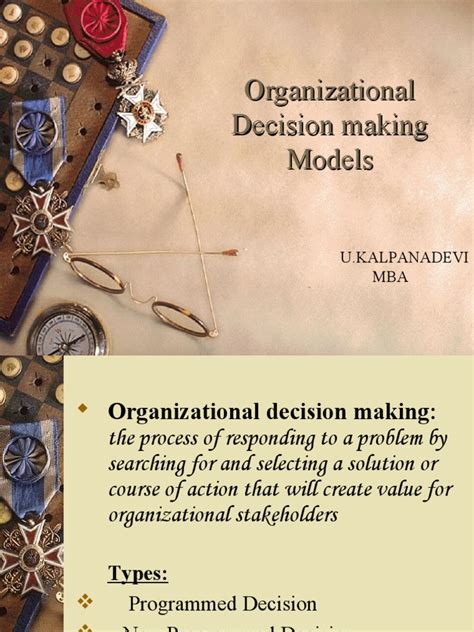 Decision Models Pdf Decision Making Rationality