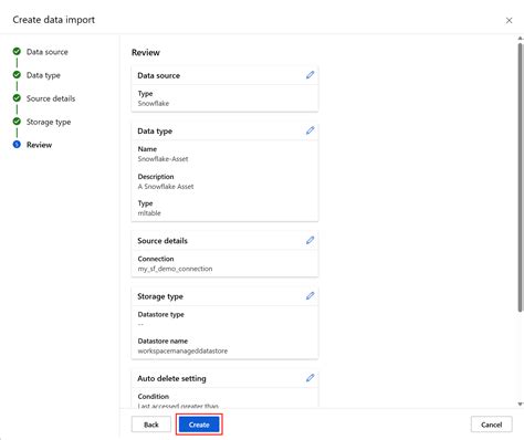 데이터 가져오기미리 보기 Azure Machine Learning Microsoft Learn