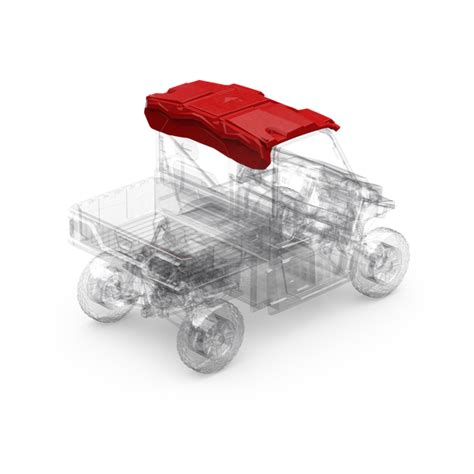 Front Audio Roof For Select 2018 Polaris Ranger 2 Door Models