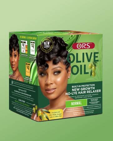 Ors Olive Oil Built In Protection New Growth No Lye Hair