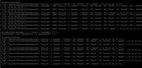 Mongodb Remove Field Learn How To Remove The Field In Mongodb