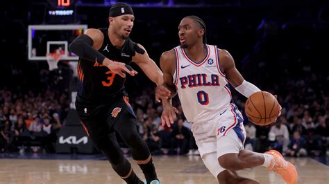 Philadelphia 76ers Pull Away From The New York Knicks Late Yardbarker
