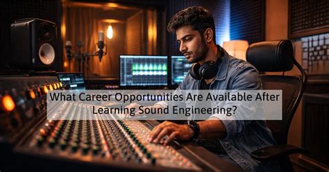 Career Opportunities After Learning Sound Engineering Complete Guide