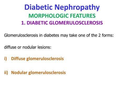 Secondary Glomerular Diseases Pptx