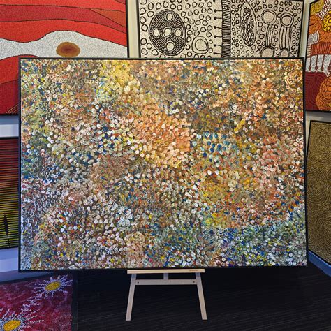 Polly Ngala 1530 Mm X 2030 Mm Mandel Aboriginal Art Gallery
