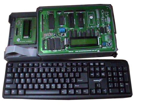 8085 Microprocessor Training Kit Lcd Adtron Technologies