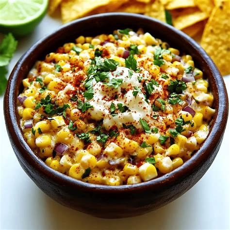 Irresistibly Creamy Elote Dip Best Mexican Street Corn Delight