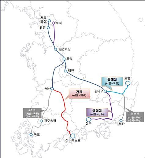 올해 9월부터 진주~서울 수서 간 고속철도 Srt 신설 운행 경남뉴스투데이