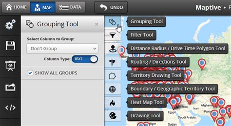 Create Bubble Maps With Mapping Software Maptive