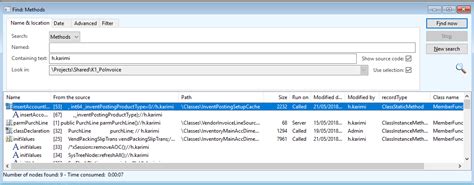 Microsoft Dynamics Ax365 How To Search X Code Using Dynamics Ax