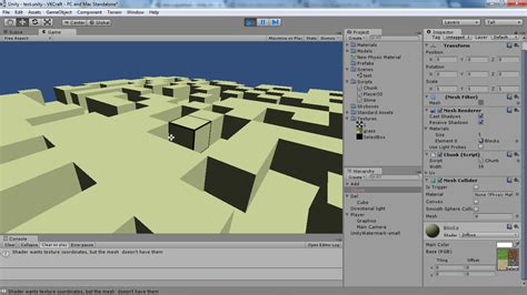 Shader Wants Texture Coordinates But The Mesh Doesn T Have Them H Questions Answers Unity