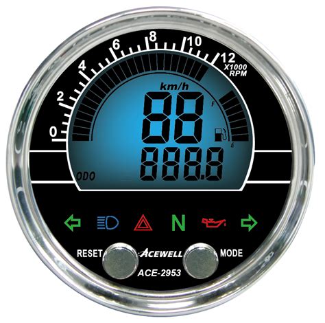MULTI FUNCTION SPEEDOMETER DIGITAL LCD DISPLAY Taiwantrade Com