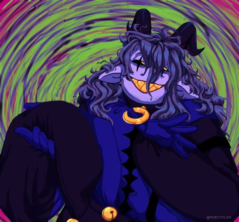 Bald Jevil Enjoyers Are Based But Long Hair Jevil Truly Speaks To Me