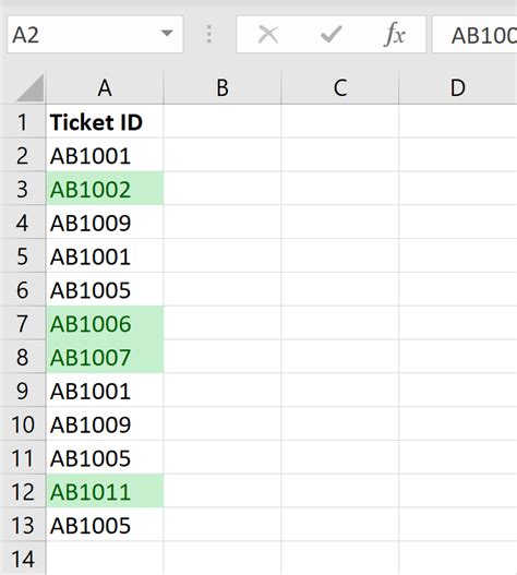 Identifying Duplicate Data And Extracting Unique Values Excelhappy