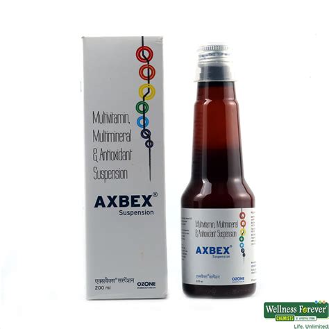 Buy Axbex Syrup 200 Ml Online At Best Prices Wellness Forever