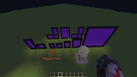 Different Nether Portal Sizes Discussion Minecraft Java Edition Minecraft Forum