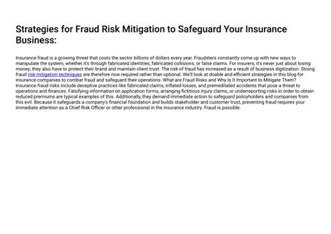 Ppt Fraud Risk Mitigation Powerpoint Presentation Free Download Id 14005877