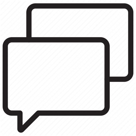 Bubble Bubblechat Chat Chatting Message Speech Talk Icon