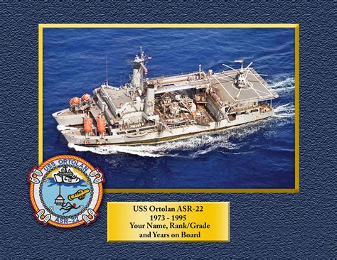 Uss Cayuga Lst 1186 Custom Personalized 85 X 11 Print Of Us Etsy