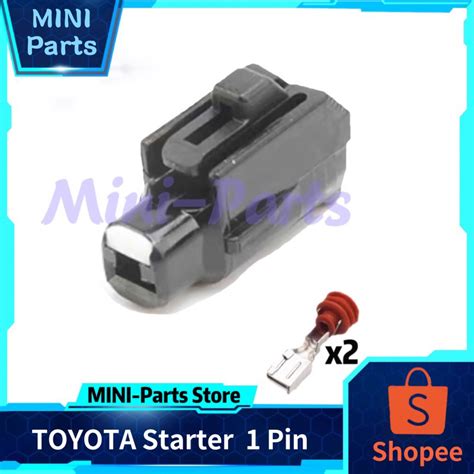 Toyota Estima Alphard Wish Vios Altis Engine Starter 1 Pin Socket Connector Shopee Malaysia
