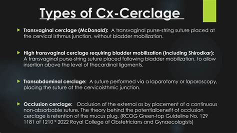 This Is A Presentation On Cervical Cerclage Pptx