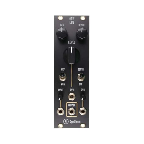 Ai Synthesis Ai017 Low Pass Gate Black Artaudiobox Premium