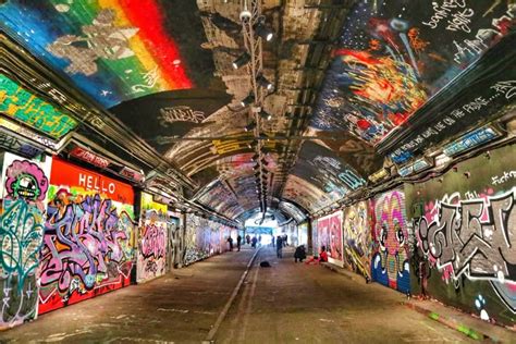 Leake Street Tunnel Arch London Street Artists Hidden London