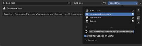 129520 The Extension Dropped Was Not Found In The Remote Repository Blender Blender Projects