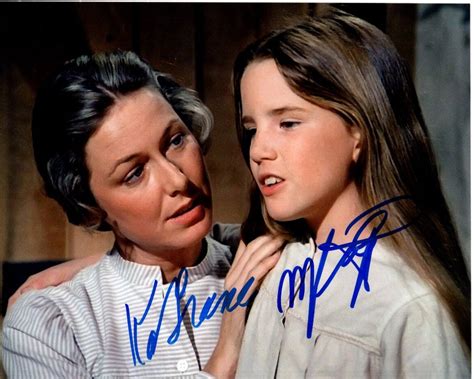 Karen Grassle And Melissa Gilbert Signed 8x10 Little House On The Prairie Photo Etsy Finland